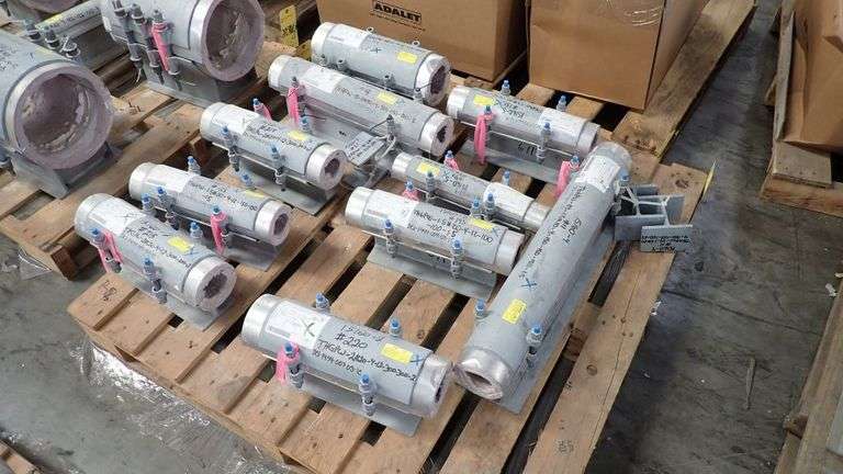 Lot of (10) Rilco Pipe Supports - Yellow Tag Auctions