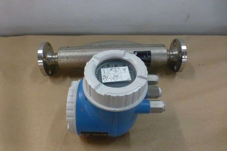 Endress & Hauser Promass 300 Flowmeter w/Promass F Flowmeter - Yellow ...