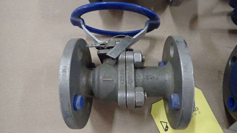 Lot of (6) Kinka 1" Hastelloy Valves - Yellow Tag Auctions