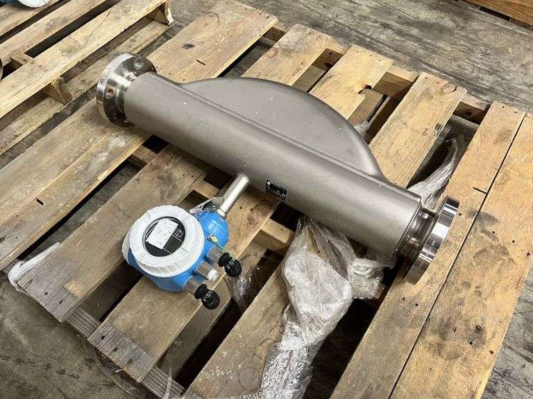 Endress & Hauser Promass 300 Flowmeter w/Promass F Flowmeter - Yellow ...