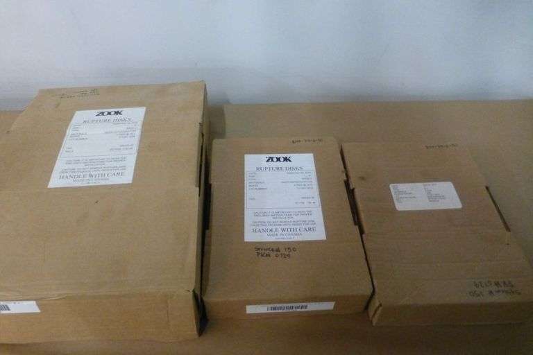 Lot of (1) Zook Rupture Disk Sensor and (2) Disk Sensors - Yellow Tag ...