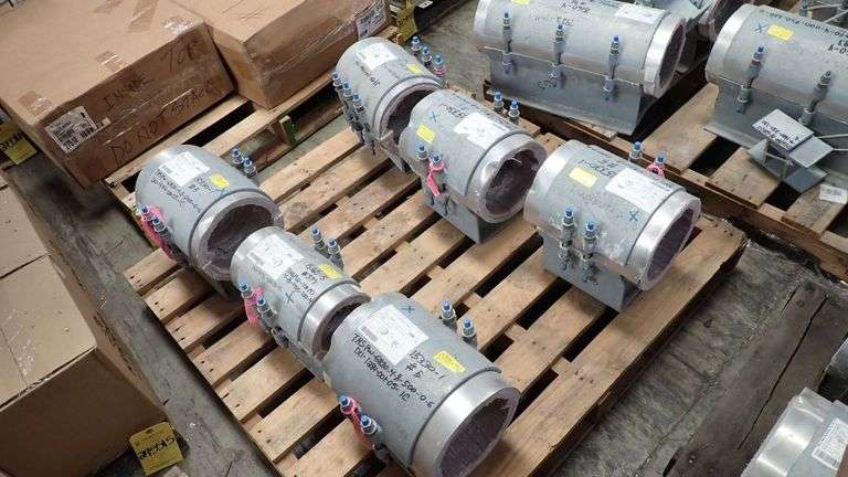 Lot of (6) Rilco Pipe Supports - Yellow Tag Auctions