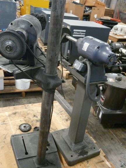 Lot of (1) Buffer and (1) Buff Motor - Yellow Tag Auctions