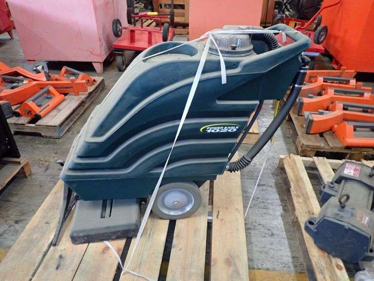 Power Eagle Walk Behind Vacuum Carpet Cleaner Extractor - Yellow Tag ...