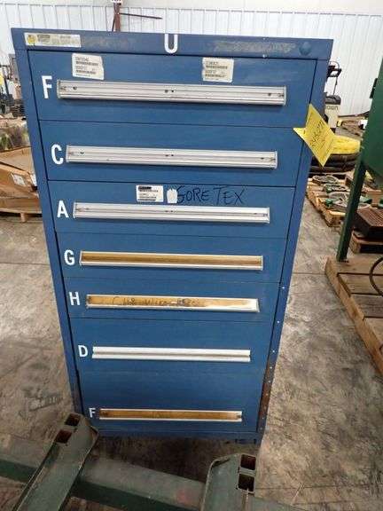 Stanley Vidmar 7-Drawer Cabinet - Yellow Tag Auctions