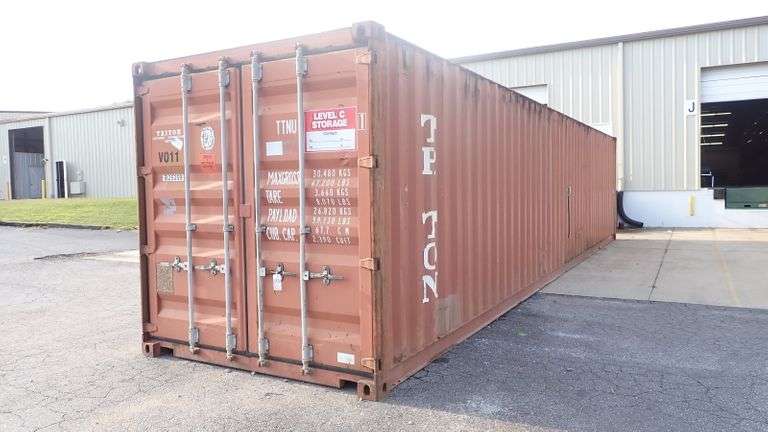 Shipping Container - Yellow Tag Auctions