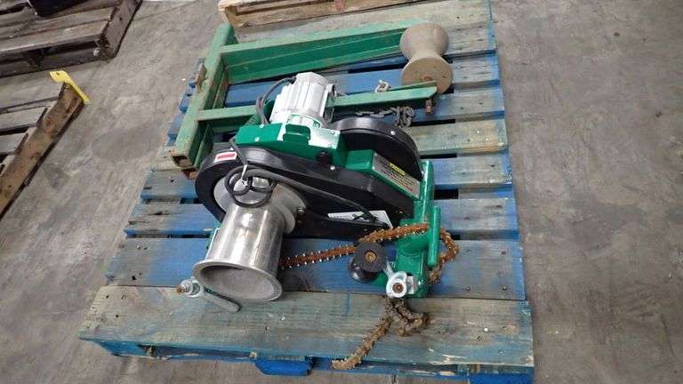 Greenlee Super Tugger Heavy Duty Cable Puller - Yellow Tag Auctions