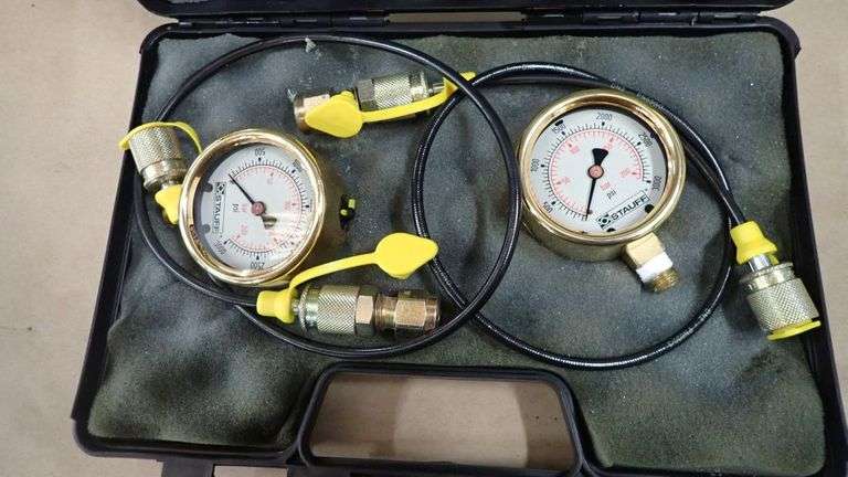 Lot of (5) Kerry Actuator Test Gauge Kits - Yellow Tag Auctions
