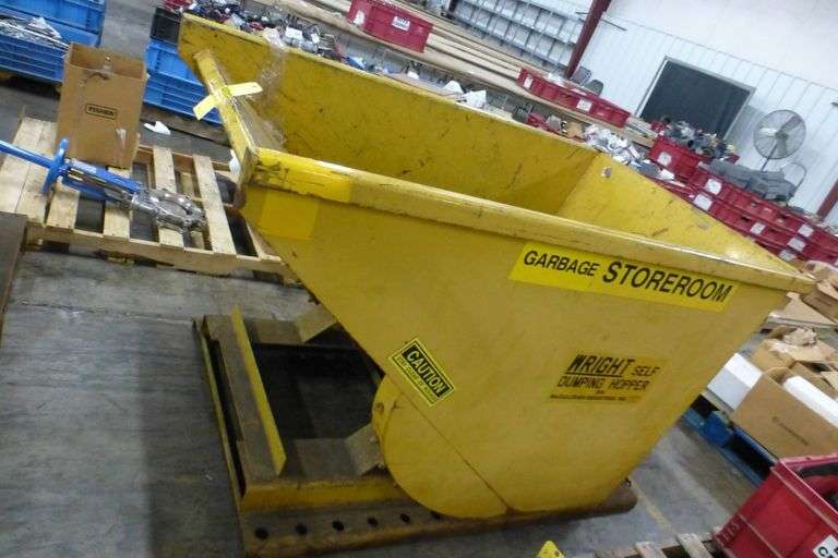 Wright Self Dumping Hopper - Yellow Tag Auctions
