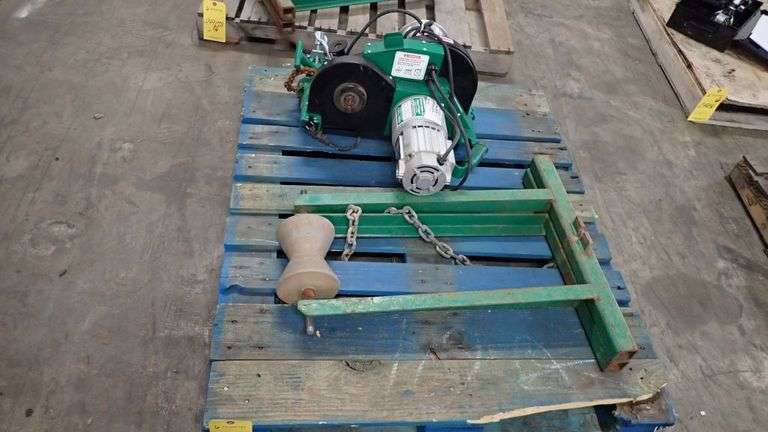 Greenlee Super Tugger Heavy Duty Cable Puller - Yellow Tag Auctions