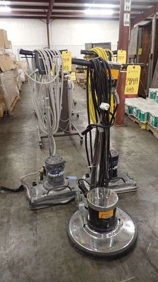 Lot of (3) Floor Machines - Yellow Tag Auctions