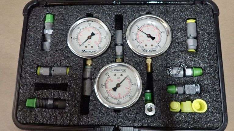 Main Turbine Emergency Trip System Test Gauges - Yellow Tag Auctions