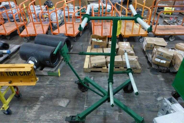 Greenlee 910 Wire Dispenser - Yellow Tag Auctions