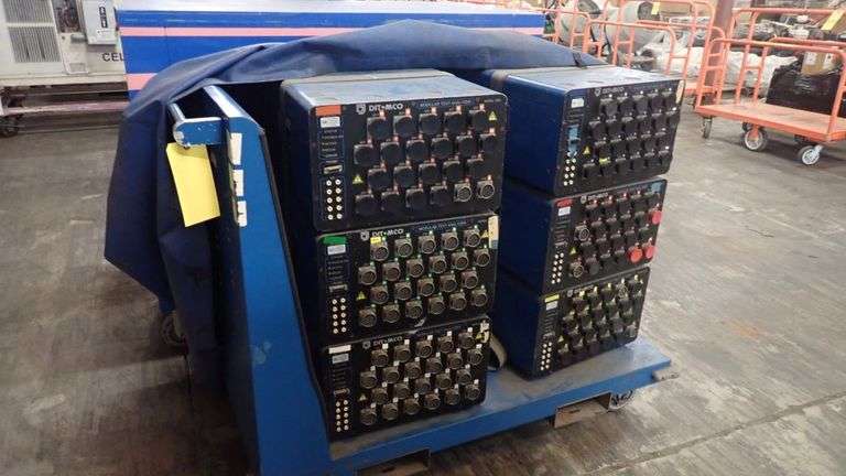 Lot of (6) DIT MCO Modular Test Analyzers - Yellow Tag Auctions