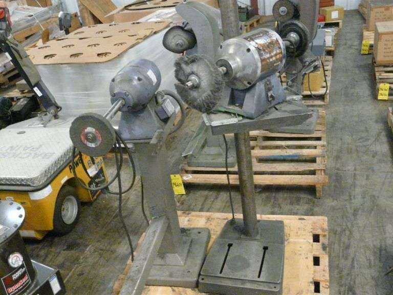 Lot of (1) Buffer and (1) Buff Motor - Yellow Tag Auctions