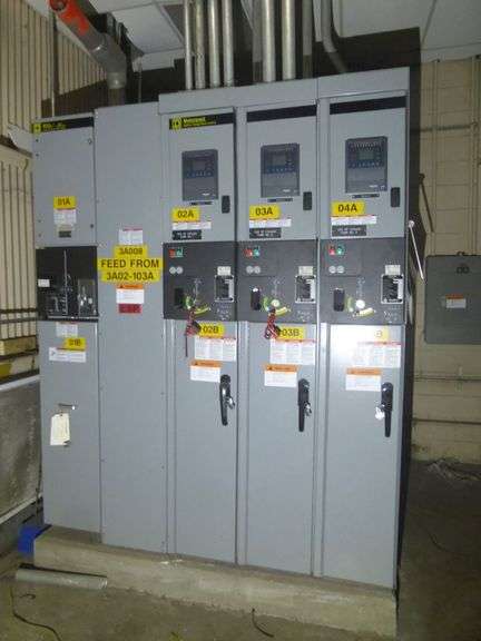 Lot of (2) Assorted Square D Components - Yellow Tag Auctions