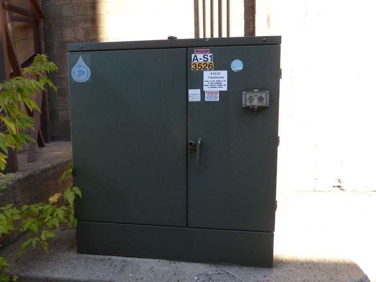 Cooper 667 KVA Padmount Transformer - Yellow Tag Auctions