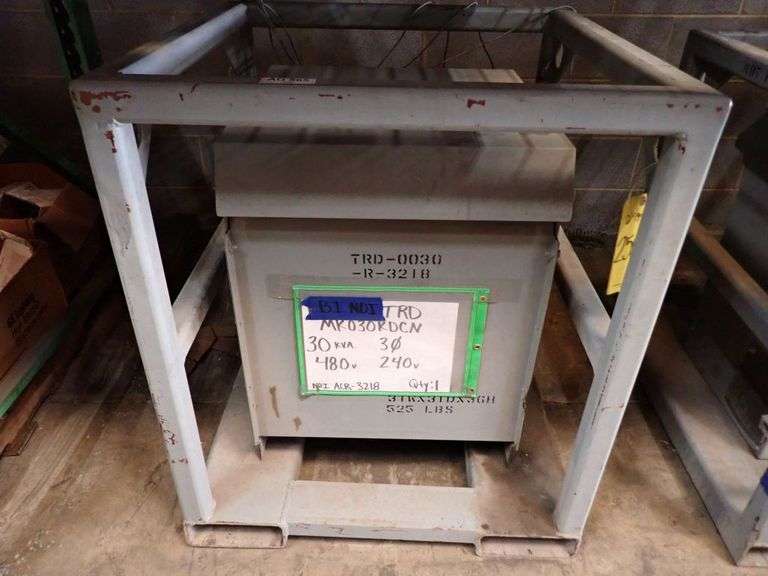Hammond Dry Type Transformer - Yellow Tag Auctions