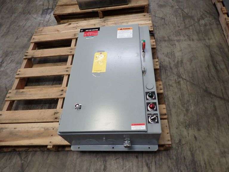GE 300 Line Control/Combination Motor Controller - Yellow Tag Auctions