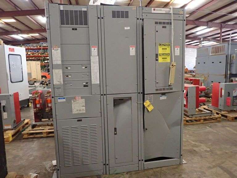 Cutler Hammer Pow-R-Line Switchboard - Yellow Tag Auctions