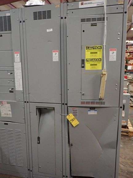 Cutler Hammer Pow-R-Line Switchboard - Yellow Tag Auctions