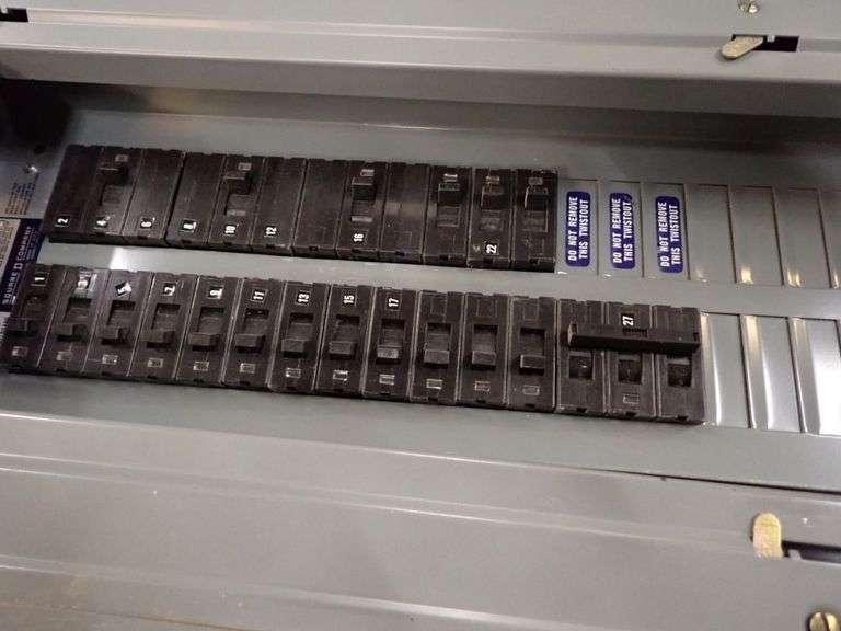 Square D Panelboard - Yellow Tag Auctions