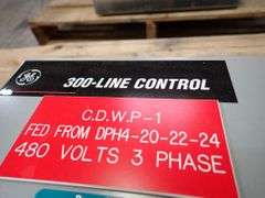 GE 300 Line Control/Combination Motor Controller - Yellow Tag Auctions