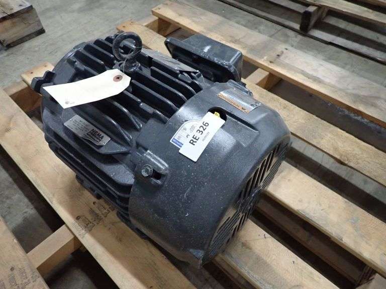 US Motors 10 HP Nidec Motor - Yellow Tag Auctions
