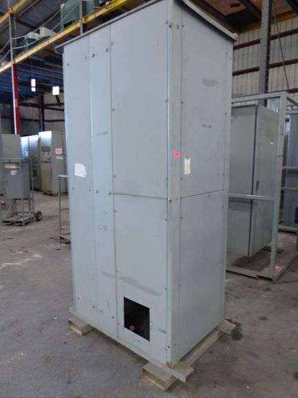 Switchgear Cabinet with Square D Solid State Circuit Breaker - Yellow ...
