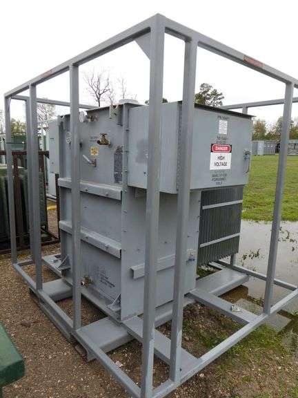 Square D 1,500 KVA Transformer - Yellow Tag Auctions