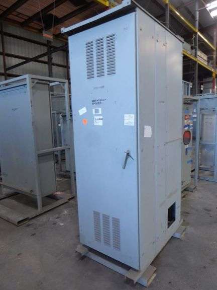 Switchgear Cabinet with Square D Solid State Circuit Breaker - Yellow ...