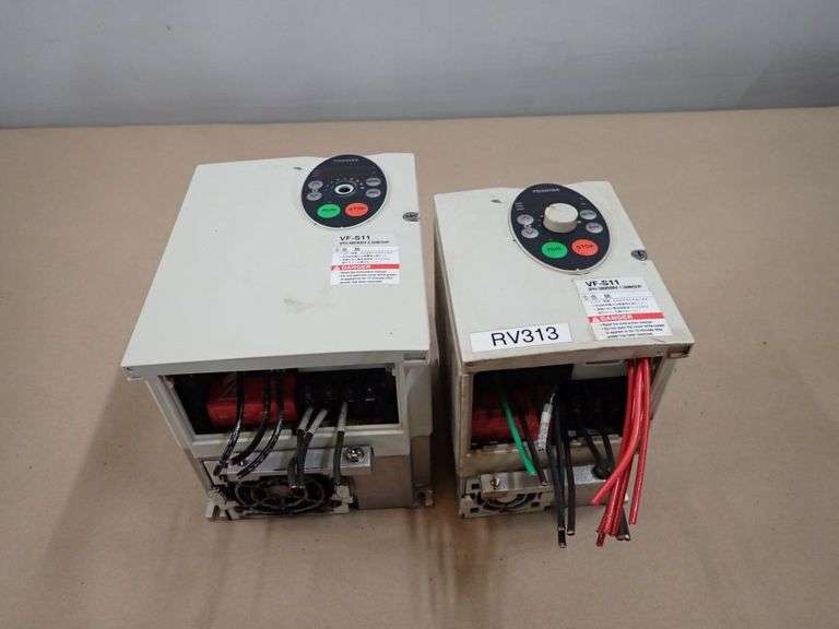 Lot of (2) Toshiba Transistor Inverters - Yellow Tag Auctions