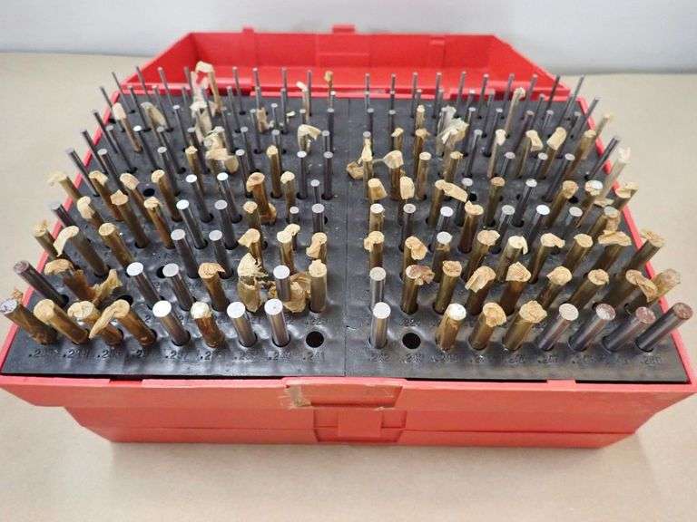 Lot of (2) Boxes of Shars Pin Gage Set - Yellow Tag Auctions