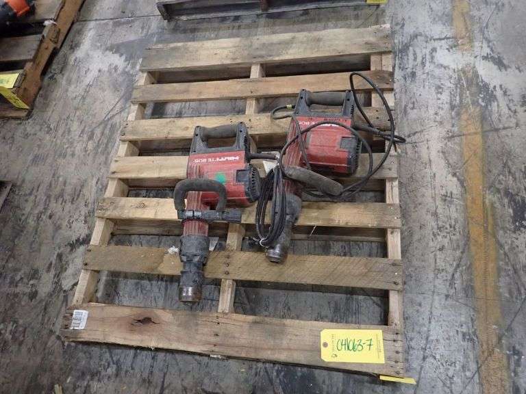 Lot of (2) Hilti TE 805 - Yellow Tag Auctions