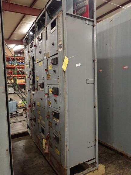 Square D Model 5 Control Center - Yellow Tag Auctions