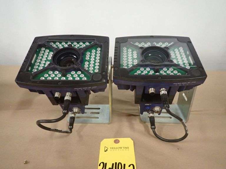 Lot of (2) Datalogic Matrix 450 2D Imager with Stand - Yellow Tag Auctions