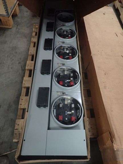 Lot of (2) General Electric Modular Metering Meter Stack - Yellow Tag ...