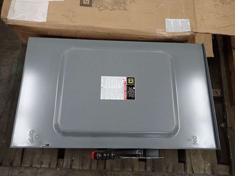 Square D Heavy Duty Fusible Safety Switch - Yellow Tag Auctions