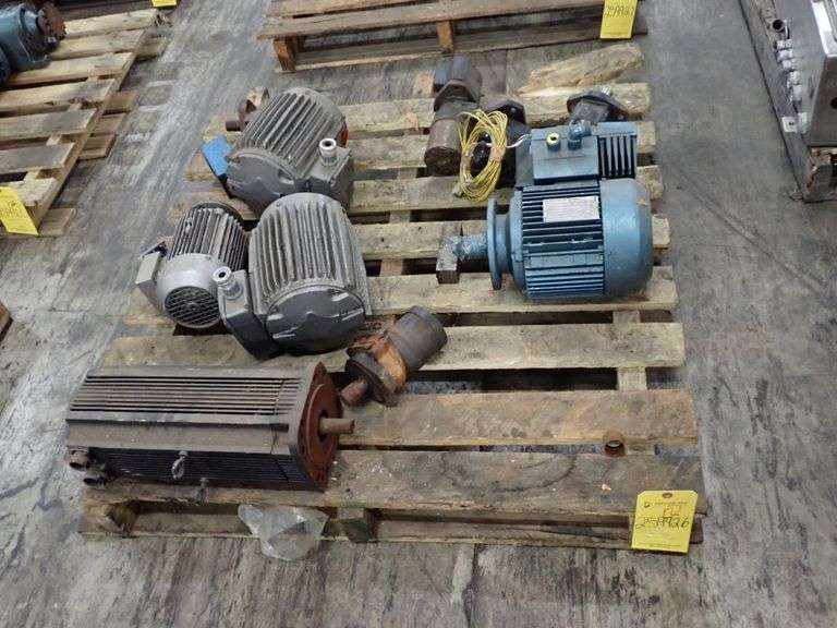 Lot of Approximately (10) Assorted Motors - Yellow Tag Auctions