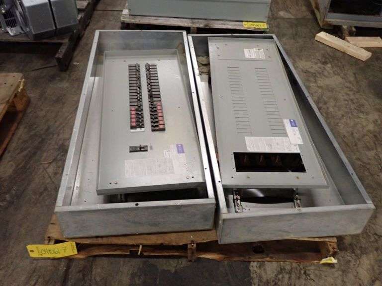 Lot of (2) GE A-Series II Panelboards - Yellow Tag Auctions