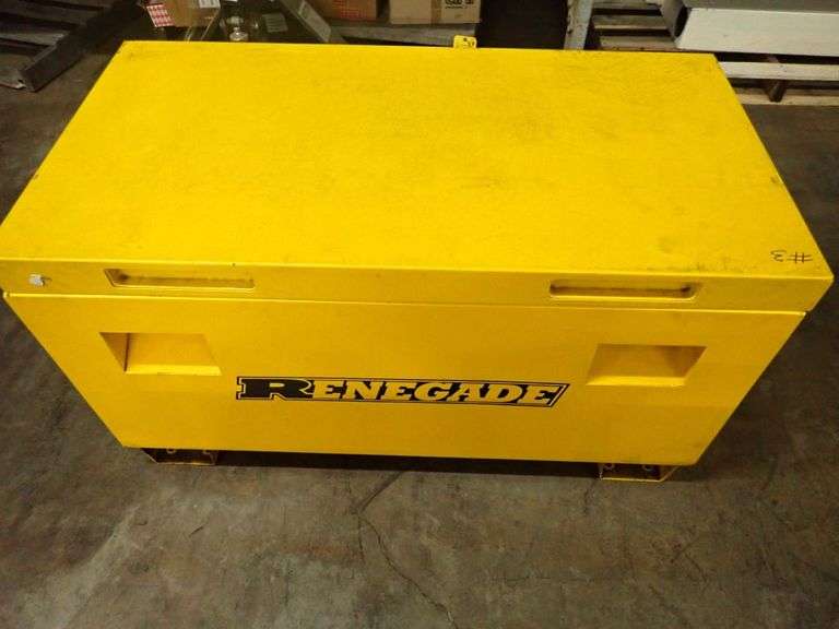 Renegade Jobsite Box - Yellow Tag Auctions