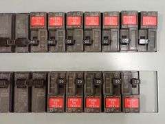 Lot of (2) GE A-Series II Panelboards - Yellow Tag Auctions