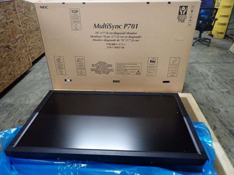 NEC Multisync P701 70" Monitor - Yellow Tag Auctions