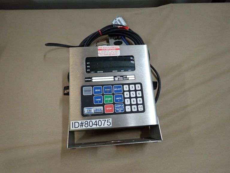 GSE 355 Weigh Meter - Yellow Tag Auctions