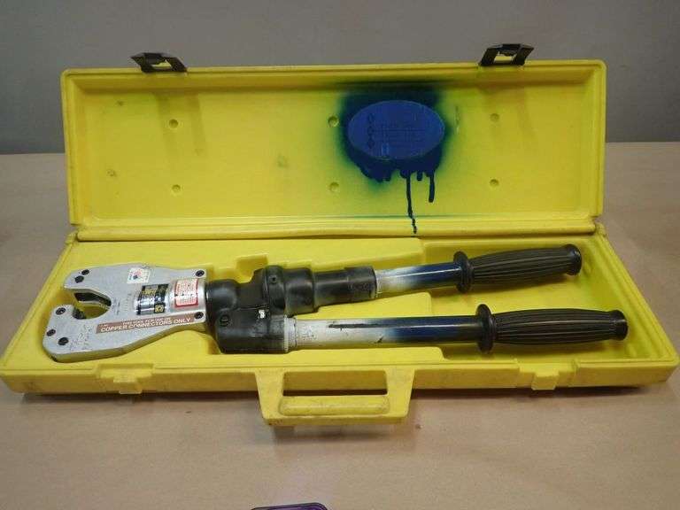 Square D Versa-Crimp Compression Tool - Yellow Tag Auctions