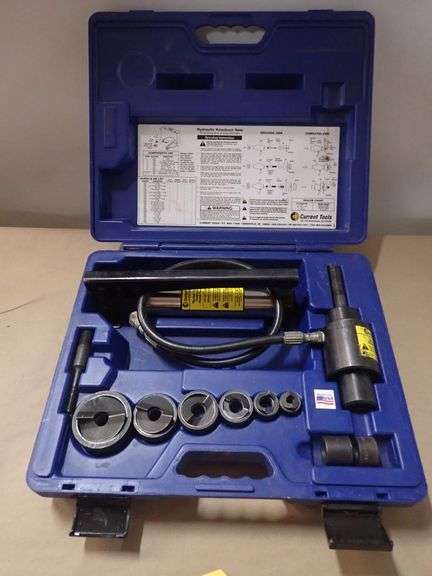 Hydraulic Knockout Set - Yellow Tag Auctions