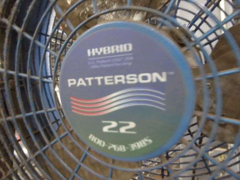 Patterson High Velocity 22" Fan with Mount - Yellow Tag Auctions