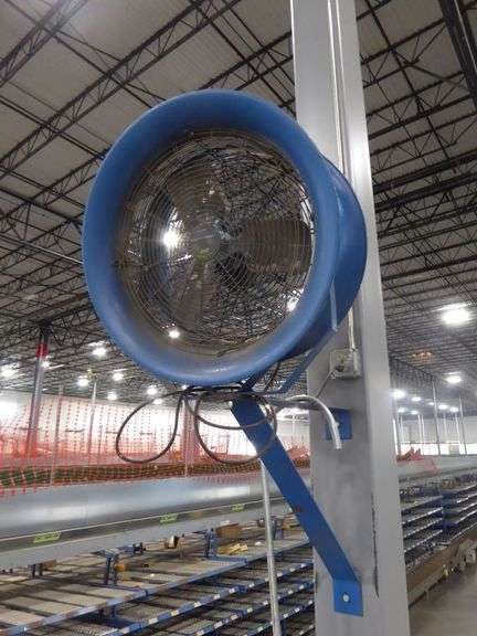 Patterson High Velocity 22" Fan with Mount - Yellow Tag Auctions