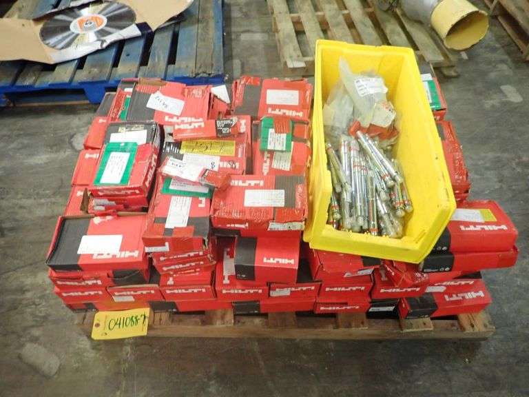 Lot of Assorted Hilti Components - Yellow Tag Auctions