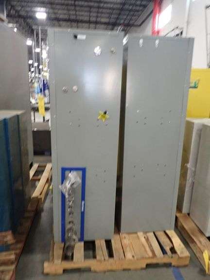 Lot of (2) Cintas Rag Dispensing and Disposal Cabinets - Yellow Tag ...